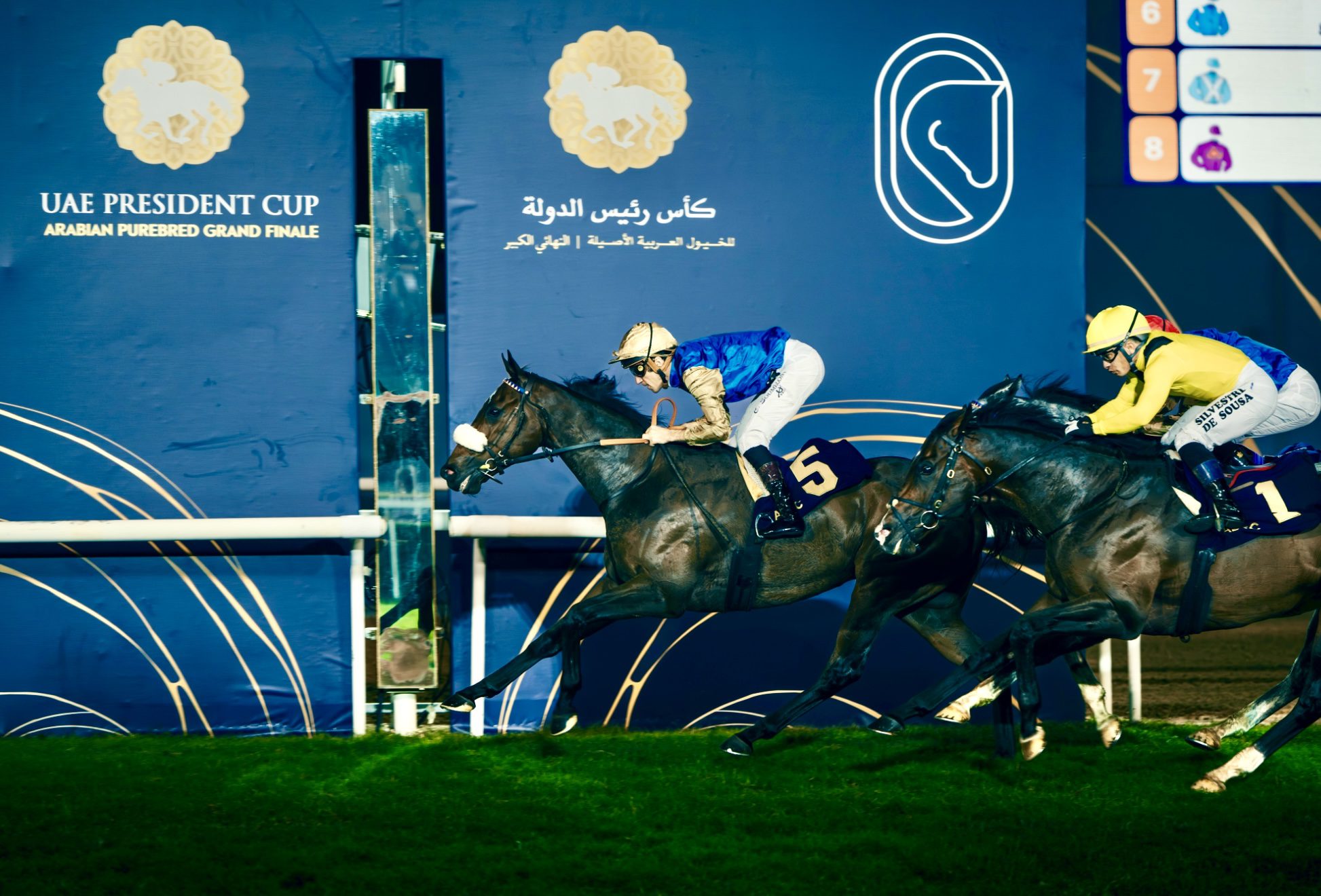 An Abu Dhabi Derby day double… delightful! | Wathnan Racing